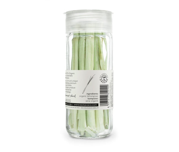 Organic Freeze Dried Lemongrass - 7g (Batang Serai Organik) – EAST JAVA ...