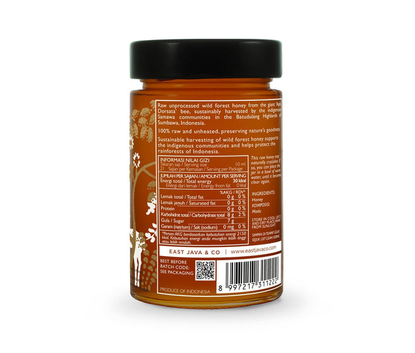 Sumbawa Raw Forest Honey - 250g (Madu Hutan Sumbawa) – EAST JAVA & CO ...